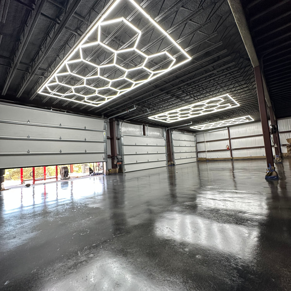Led Hexagon Garage Lighting Kit – PRIME MOTOR CO LIGHTING